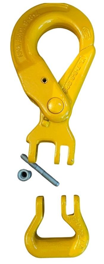 Yoke Grade 80 5/16″ Round Sling Self Locking Hook with Web Shackle ...